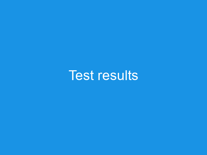 Test results - Aspire Medical Centre (St. Bartholomew's Surgery)